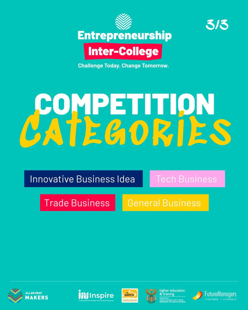 The 2025 Entrepreneurship Inter-College Competition – PE TVET College