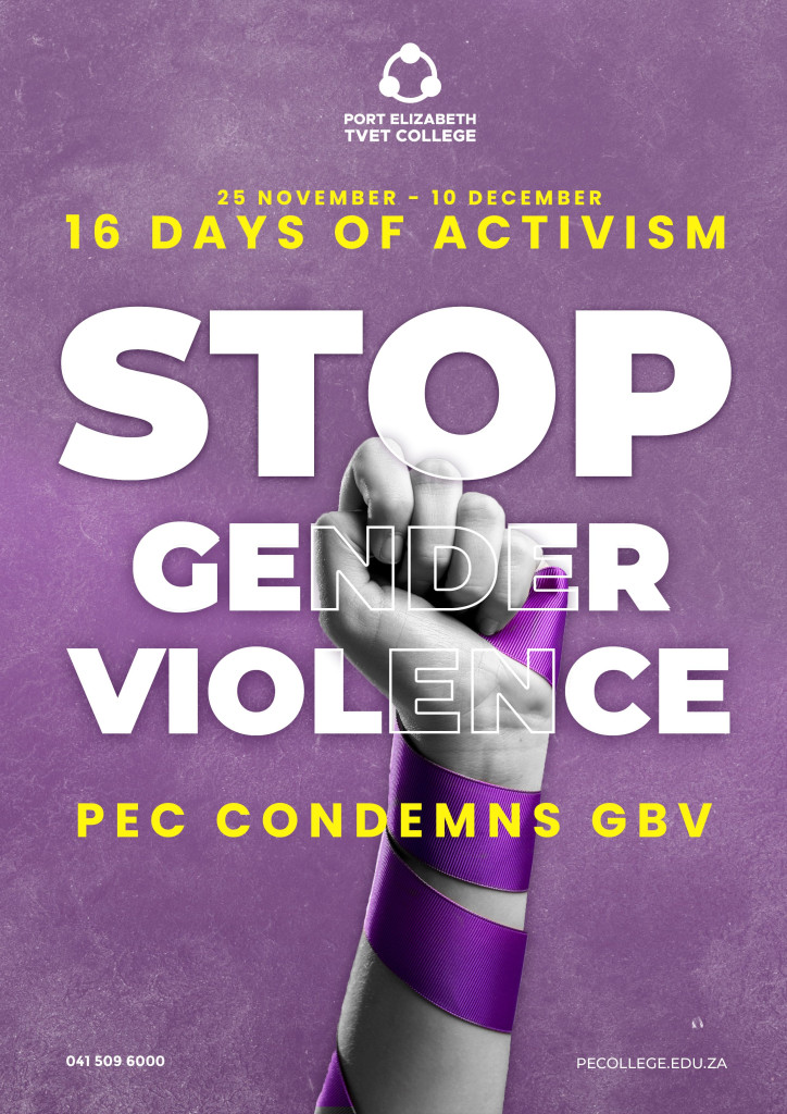 PORT ELIZABETH TVET COLLEGE CONDEMNS GBVF & MENTAL HEALTH STIGMA – PE ...